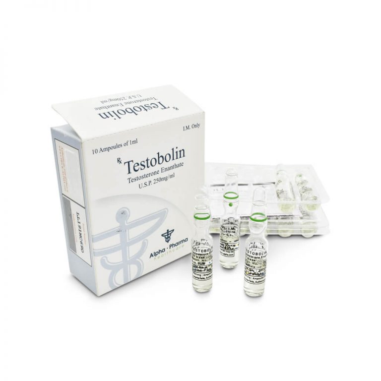 Buy Testobolin [Testosterone Enanthate 2500mg] - 10ml - Alpha Pharma