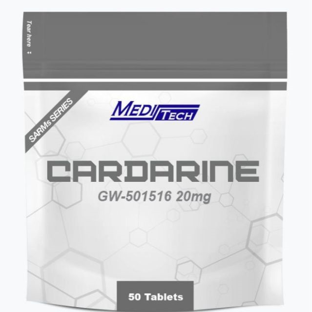 Cardarine [GW-501516 20mg] – 50 Tabs – Meditech - RoidsMania.com