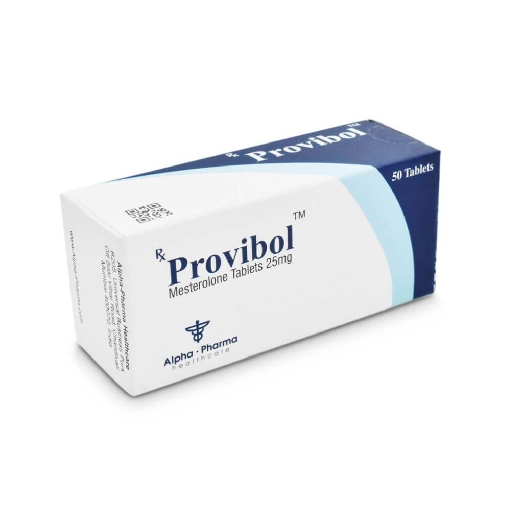 Provibol [Mesterolone 25mg] - 50 Tabs - Alpha Pharma - RoidsMania.com
